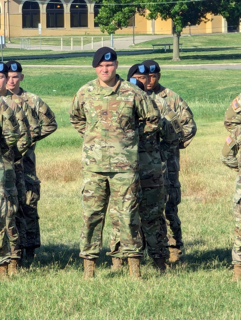 Brendan's Basic Training Graduation